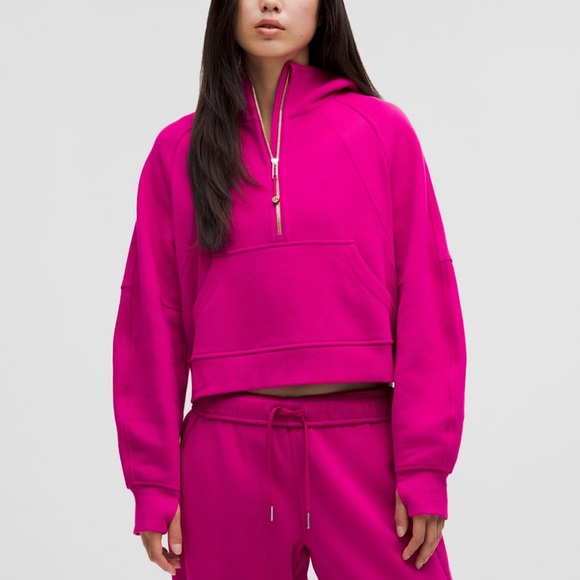 lululemon athletica | Tops | Nwt Scuba Oversized Halfzip Hoodie In ...
